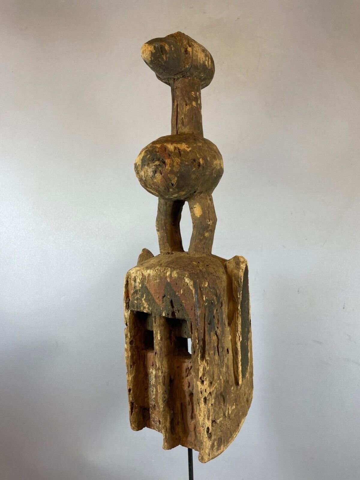 230447 Old African Dogon Satimbe Mask With Bird on Top Mali. - Etsy