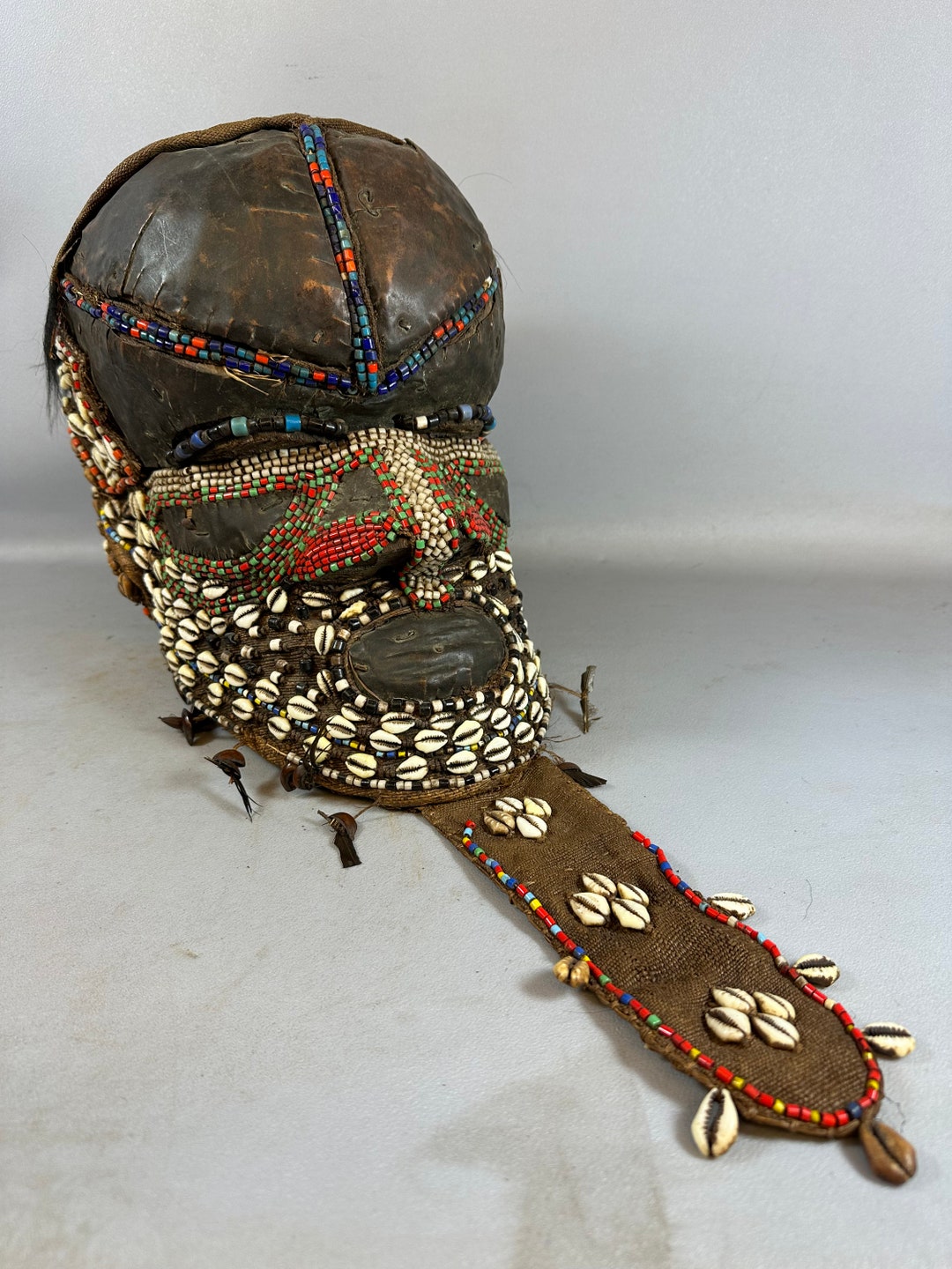 240546 - African Kuba Bwoom Mask - Congo - Etsy