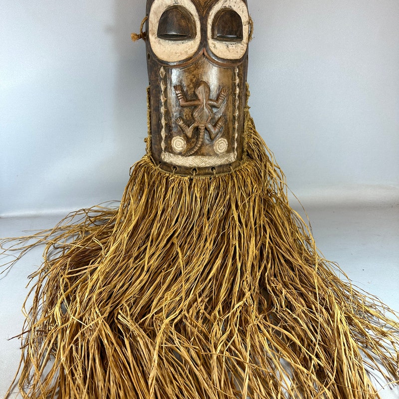 Straw Mask - Etsy