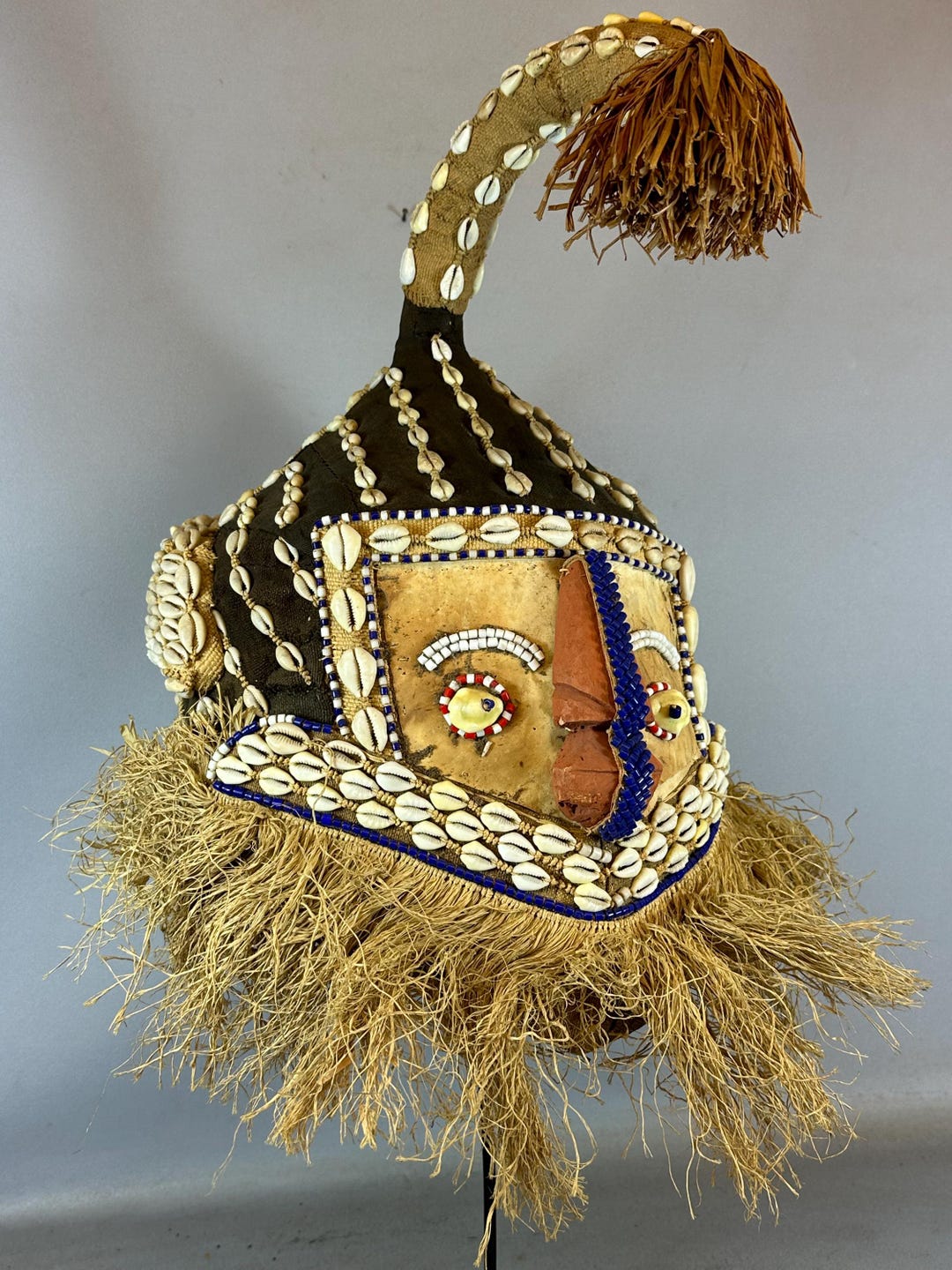 241129 - African Kuba Elephant Mukenga Mask - Congo - Etsy