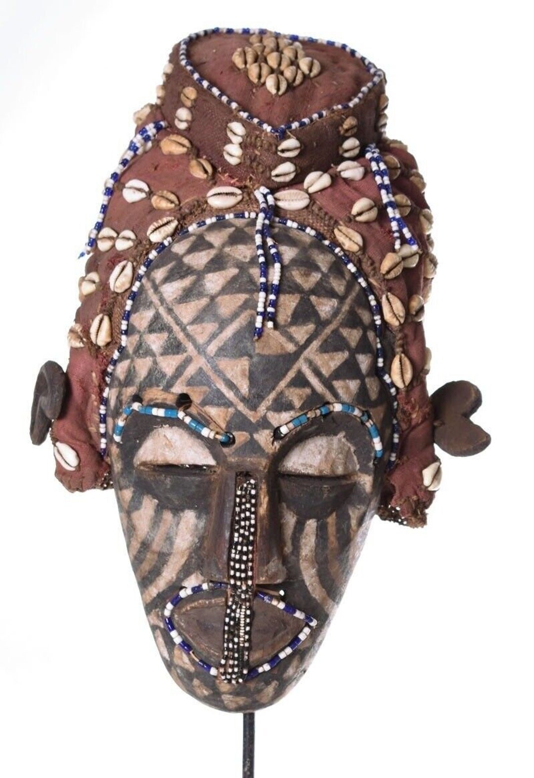 230608 - African Ngaady A Waash Bushoong Mask From the Kuba - Congo - Etsy