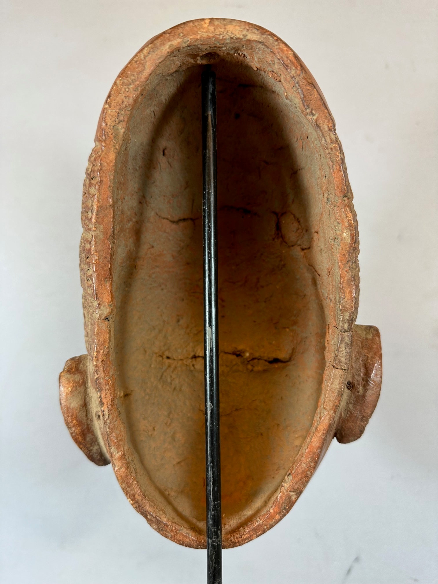 230941 Very Nice African Oba Village Benin Terracotta Mask Nigeria. - Etsy