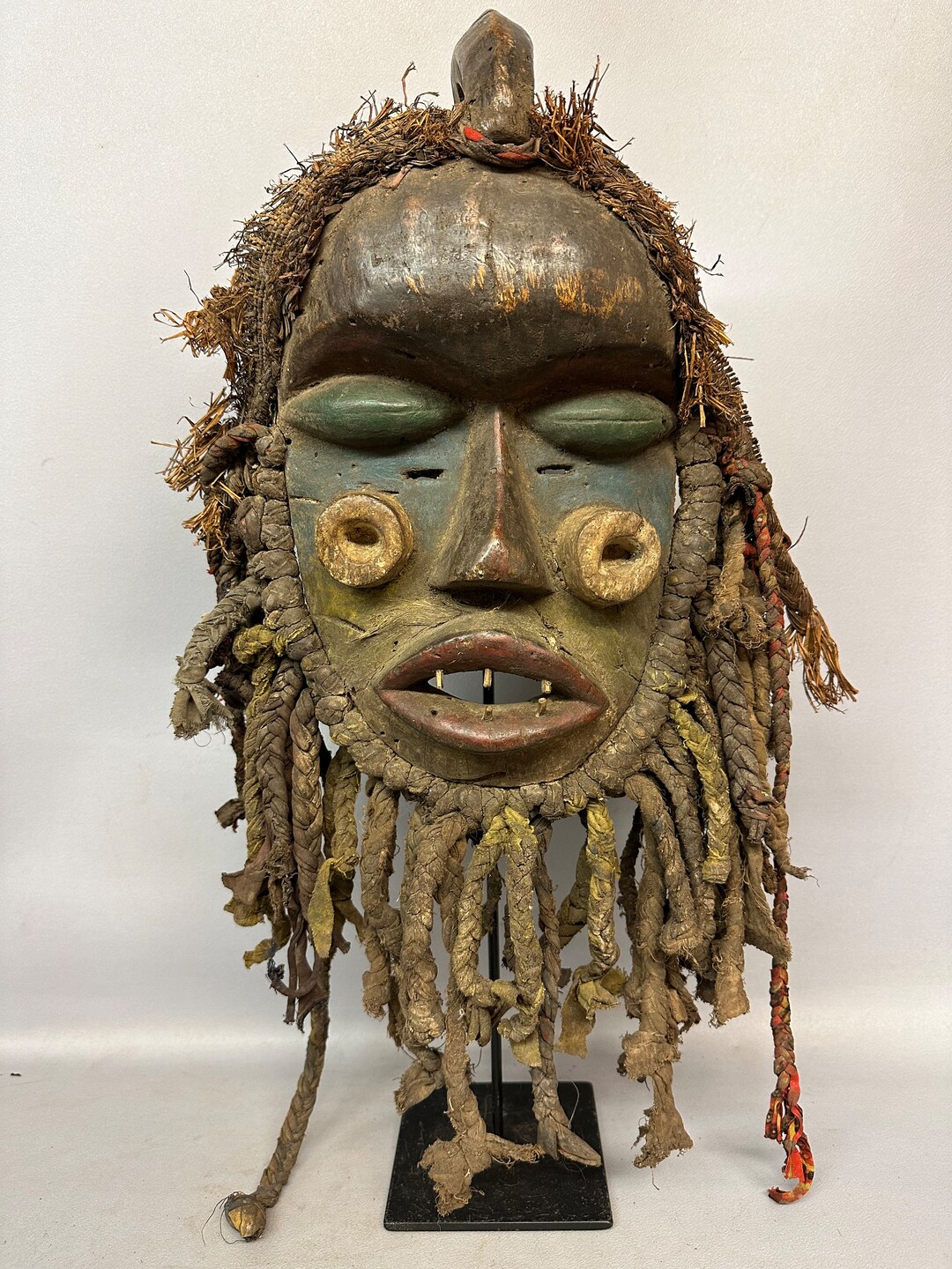 240324 - Impressive Very Old Guéré Wé Mask - Iv. Coast. - Etsy