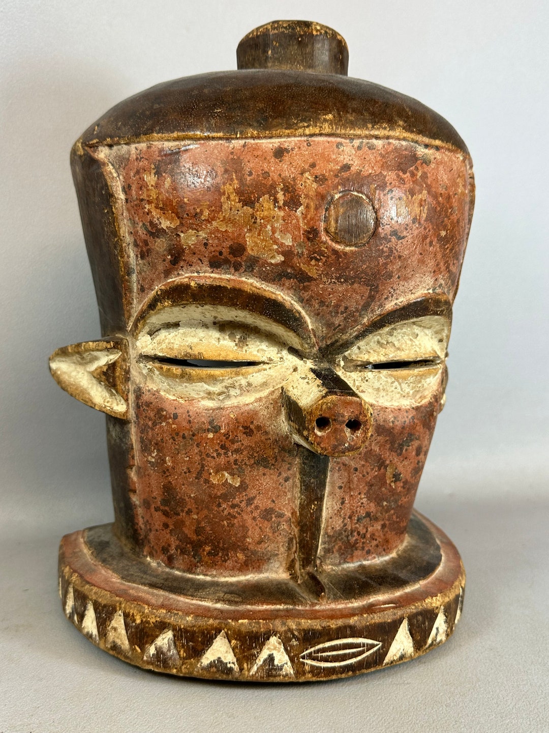 240418 - African KIPOKO Mask From the Pende - Congo. - Etsy