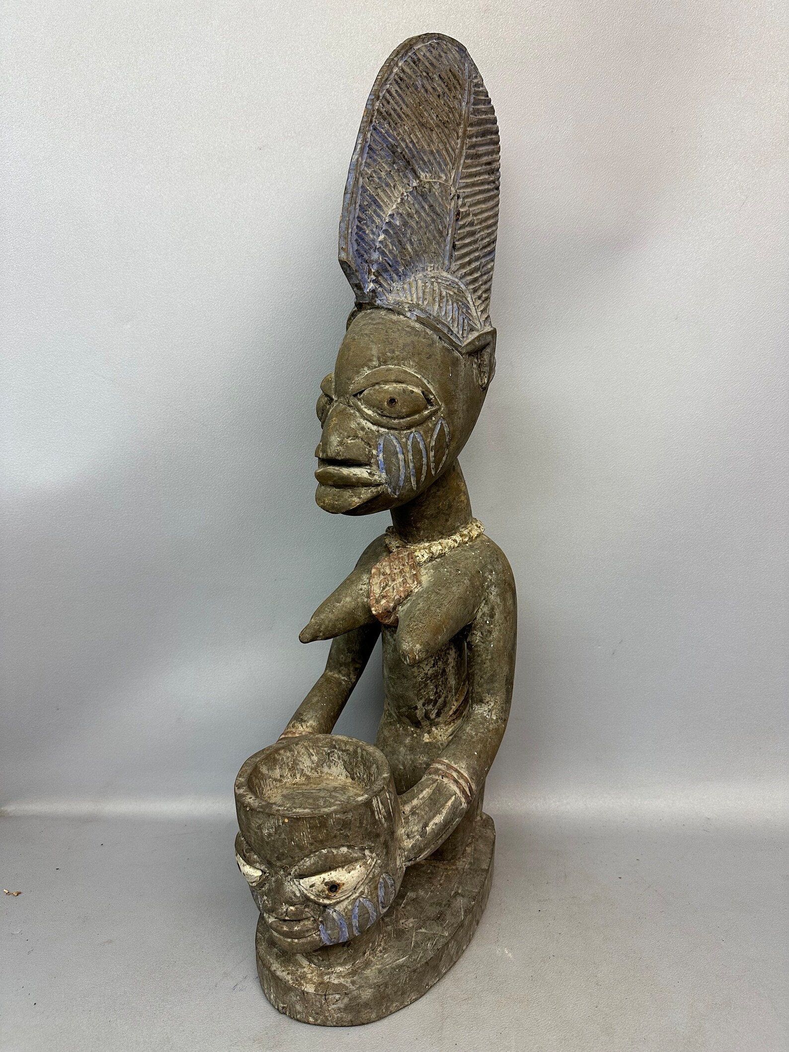 240230 Old Large African Yoruba Statue Nigeria. - Etsy