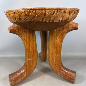 241249 - African Three-legged Stool is Handmade in the Jimma Region ...