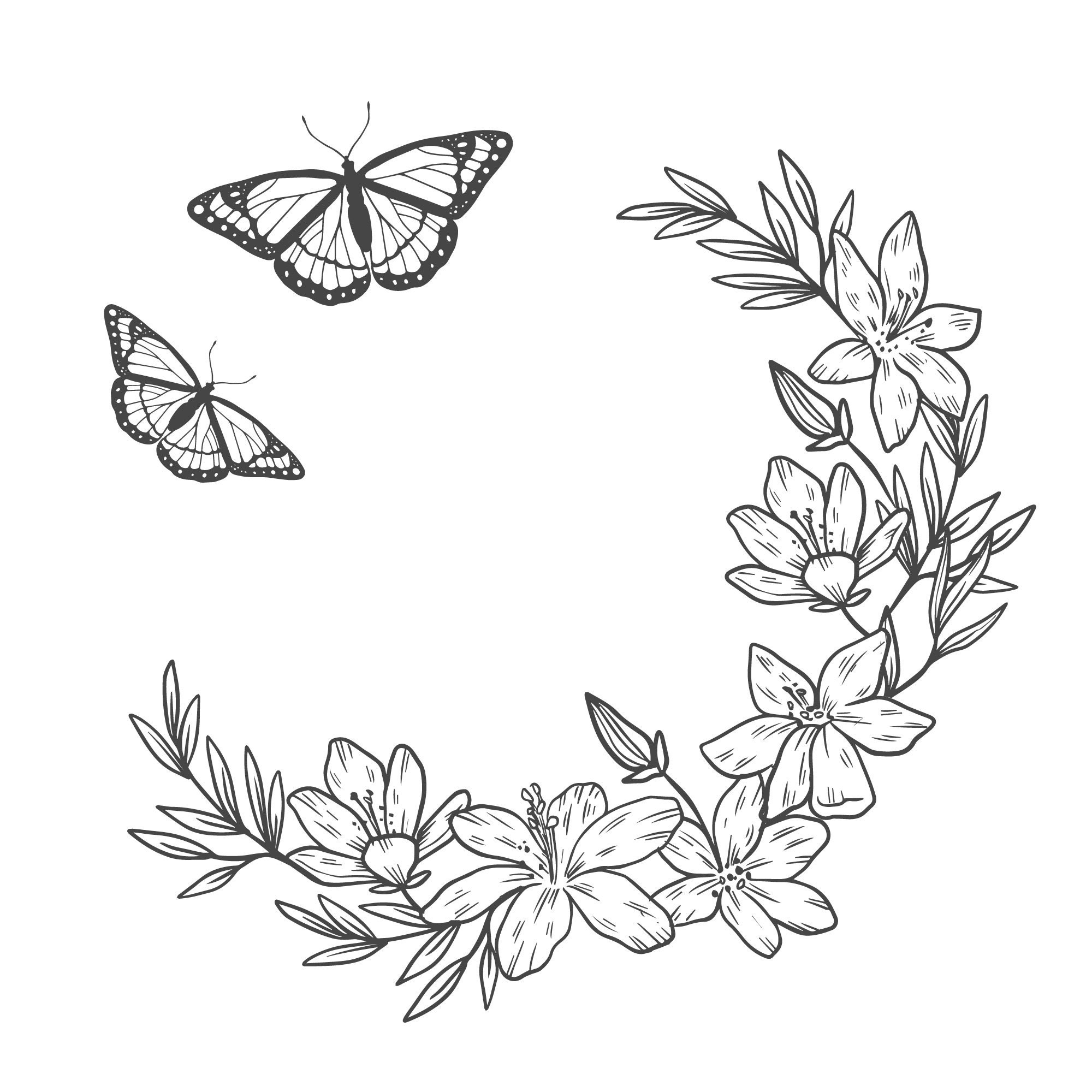 Butterfly SVG, Butterfly Bundle SVG Files, Butterfly SVG Layered ...