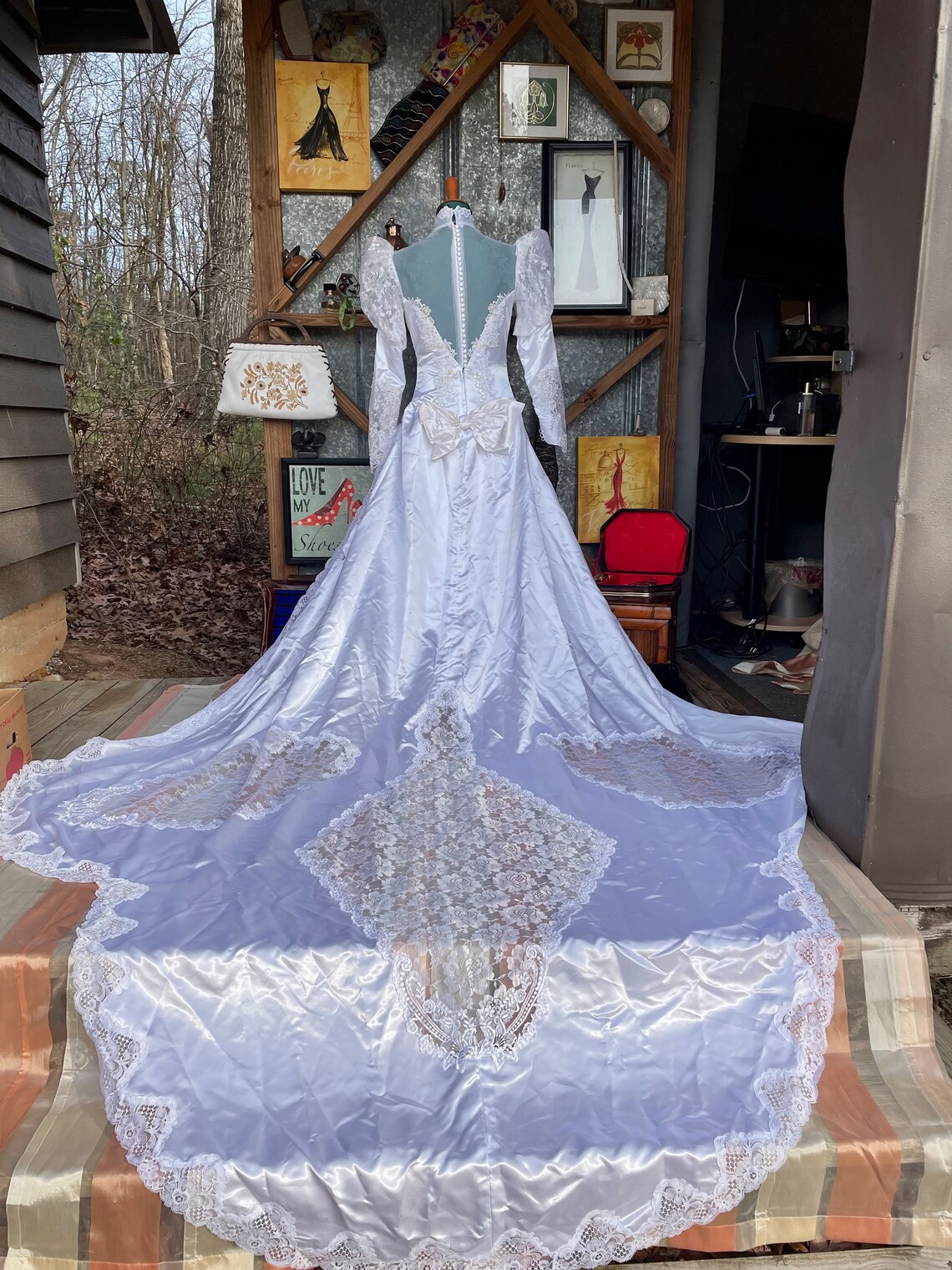 Vintage Wedding Dress - Etsy