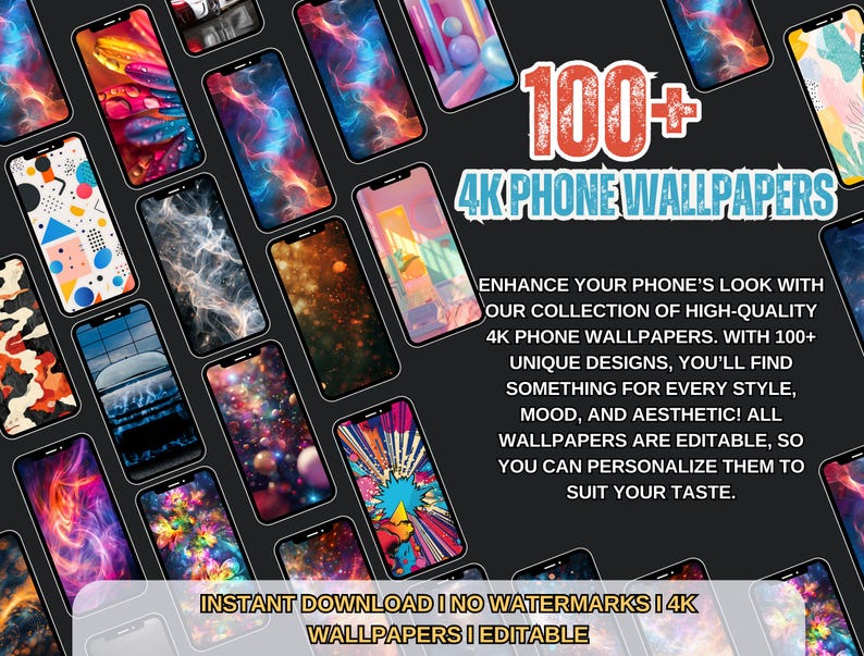 100+ 4K Mobile Wallpapers for iPhone and Android Phones Home ...