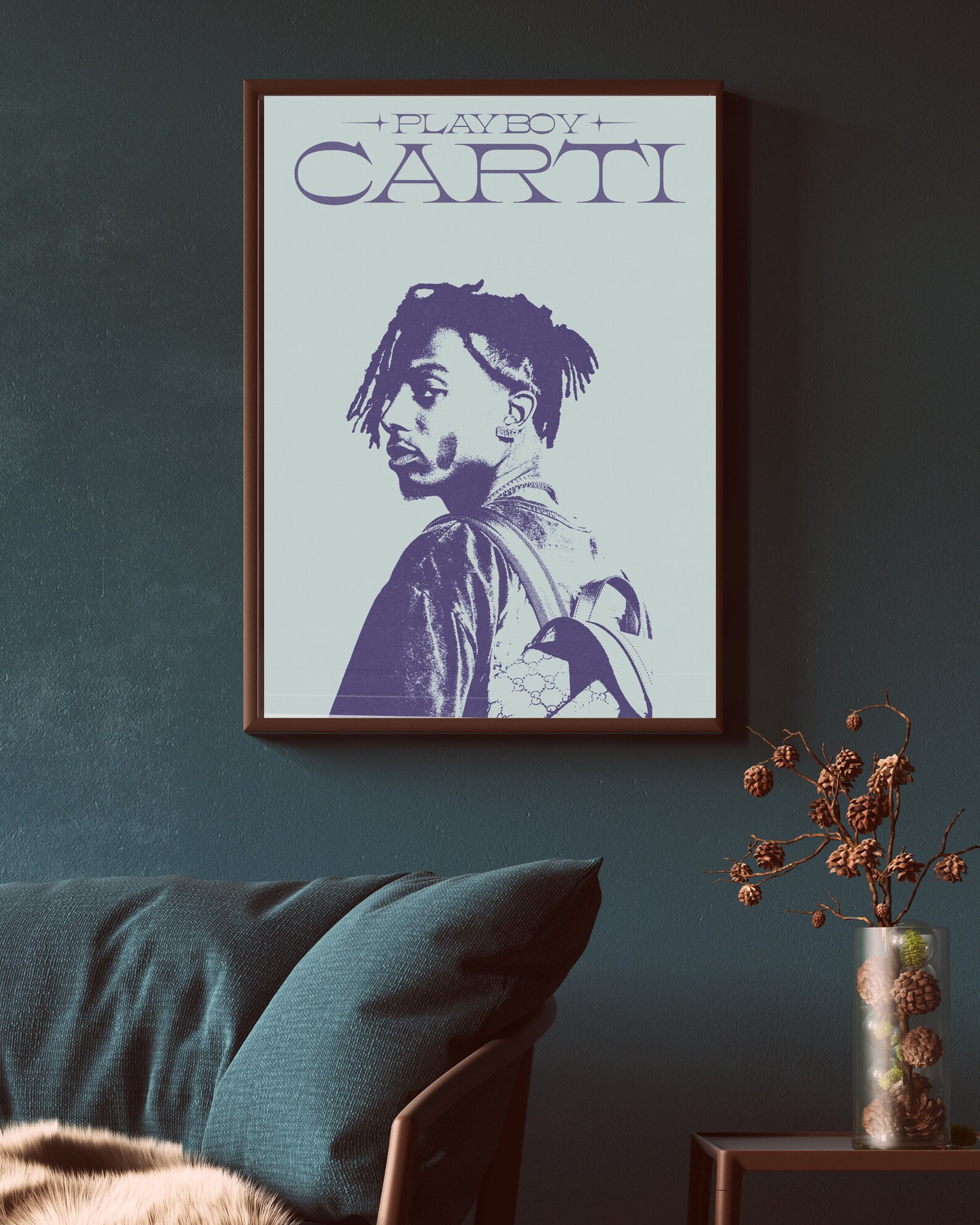 PLAYBOY CARTI Poster Wall Art Decor Home Decor Frameless - Etsy