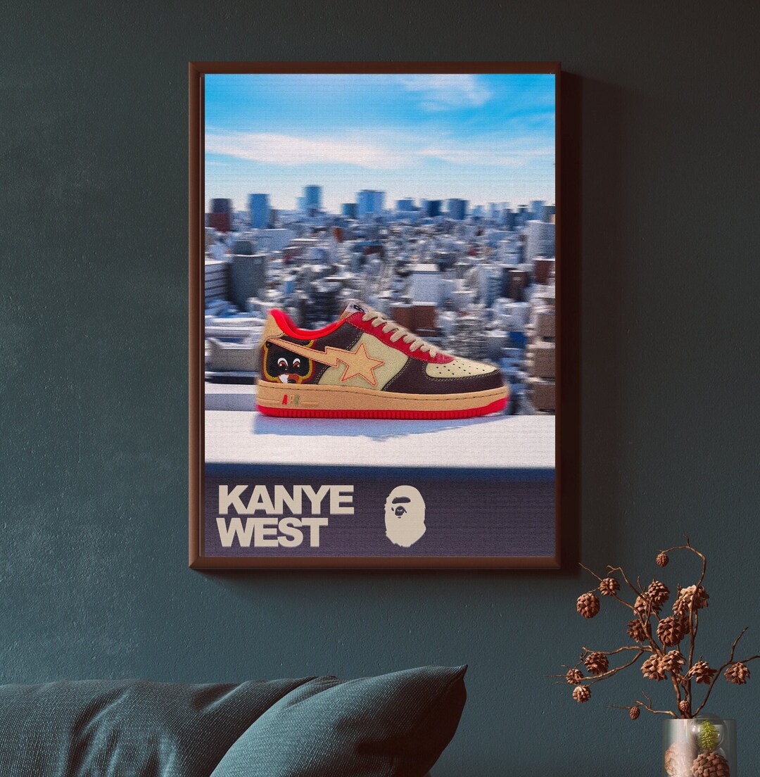 Hypebeast Poster Sneakers | the College Dropout Album | Printable Wall ...
