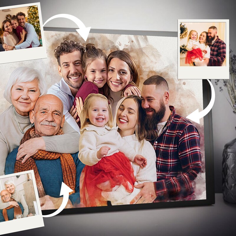 Multi Photo Memorial - Etsy