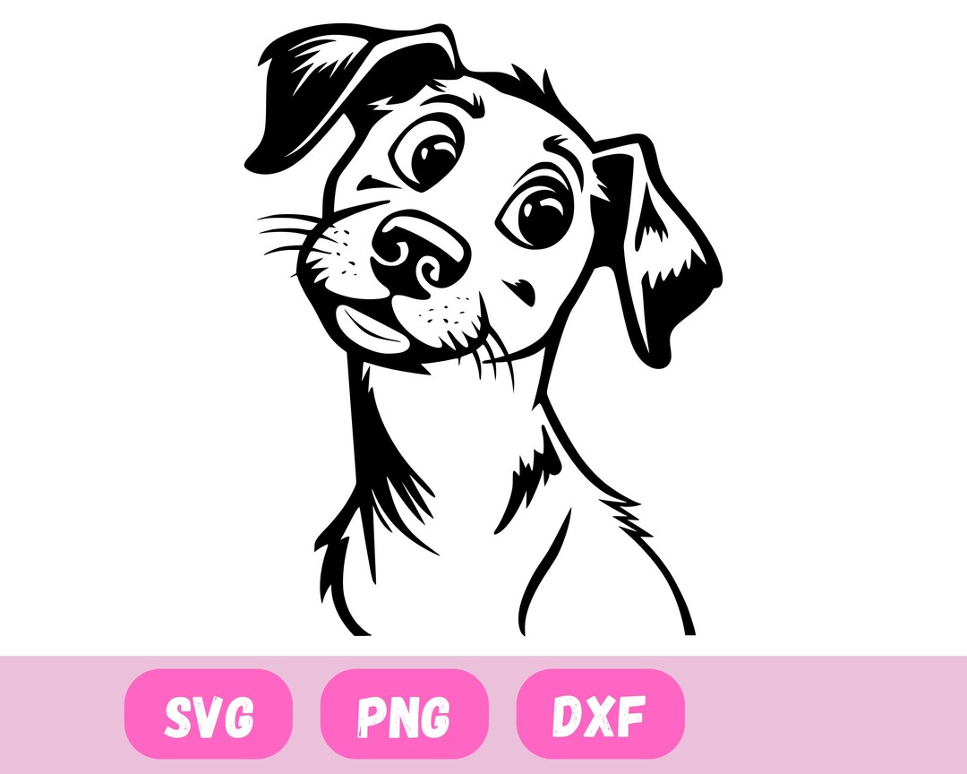 Nice Dog SVG, Dog Svg, Dog Face Svg, Dog Silhouette, Pet Dog Svg, Dog ...
