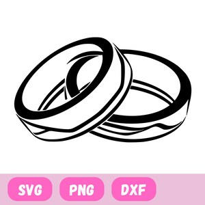 Marriage Rings SVG, Ring SVG, SVG Files for Cricut, Engagement Ring Svg ...