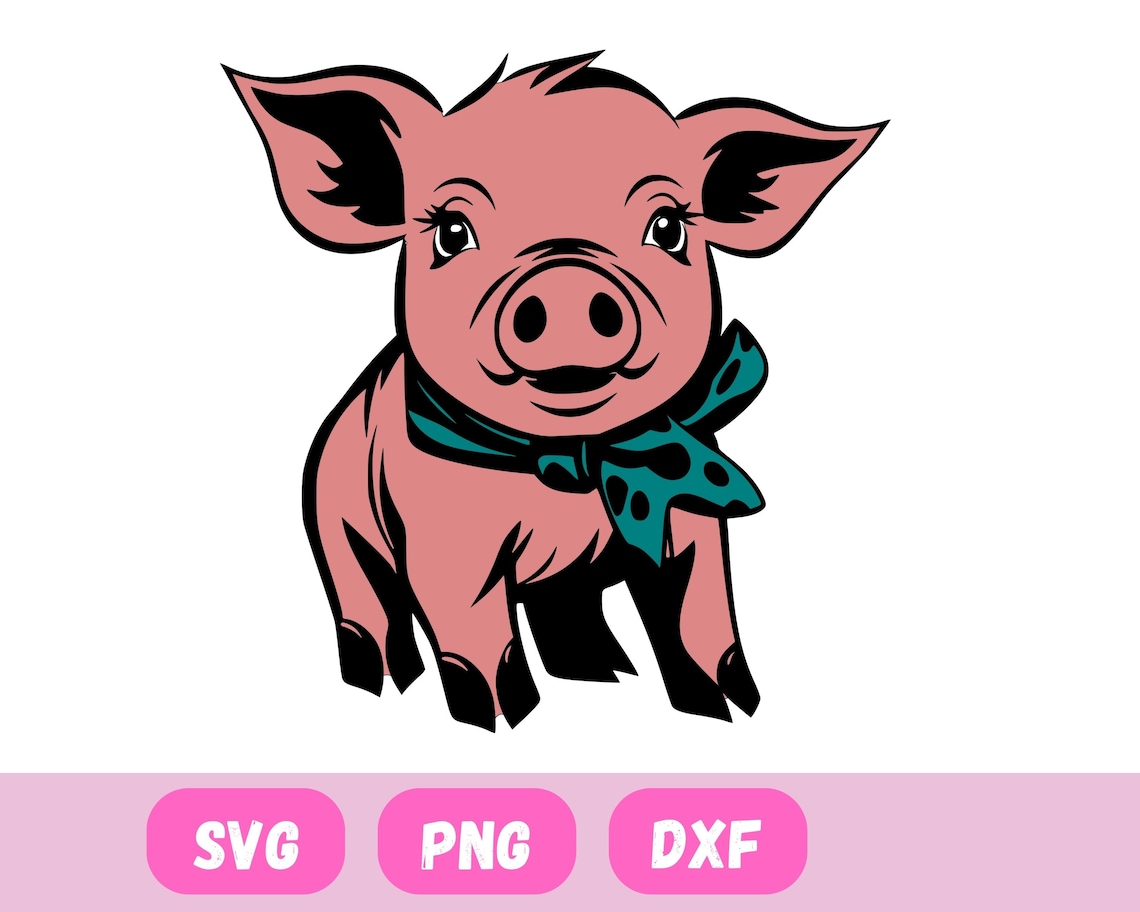 Pig Svg Show Pig Png Pig Png Svg Files for Cricut Digital - Etsy Canada