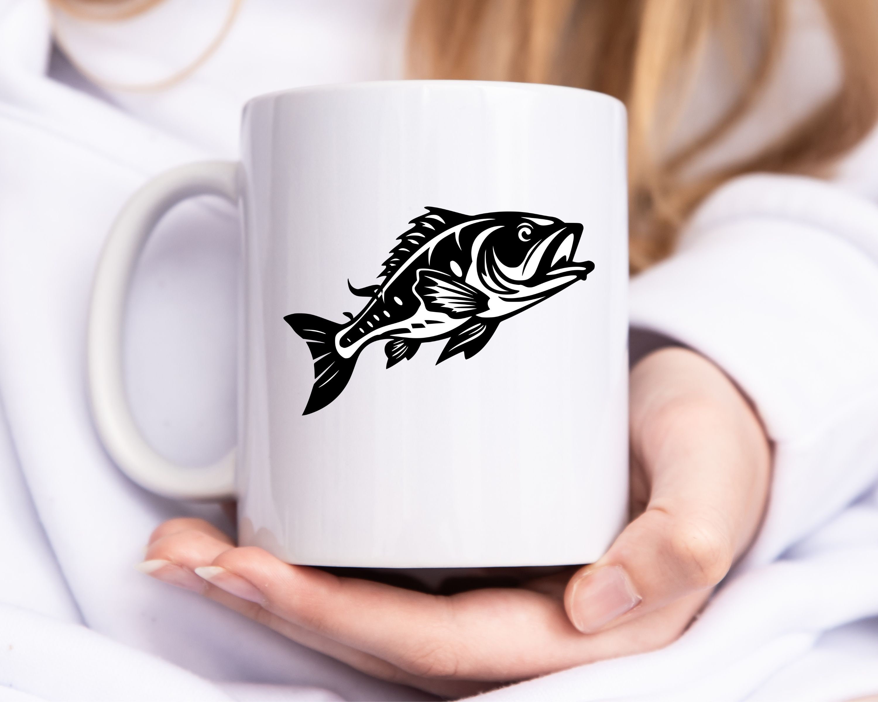 Fish Svg, Fish Png, Fishing Svg, Bass Fish Svg, Fish Vector Svg, Fish ...