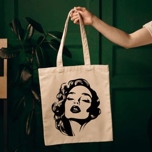 Pin-up Svg, Svg Files for Cricut, Woman Face Svg, Woman Head Svg, 40s ...