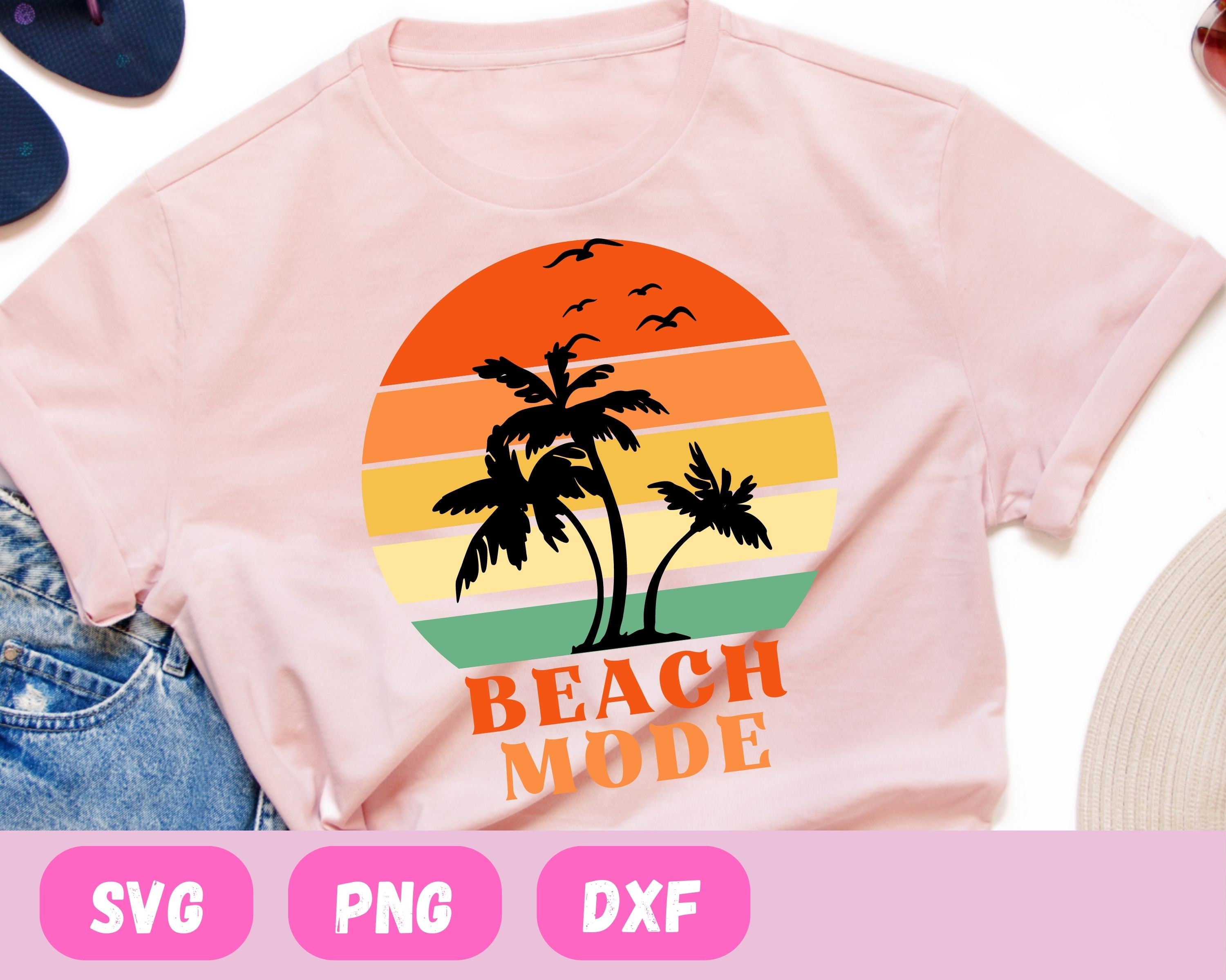 Beach Mode Svg Summer Vibes Svg Sunshine Svg Aloha Svg - Etsy