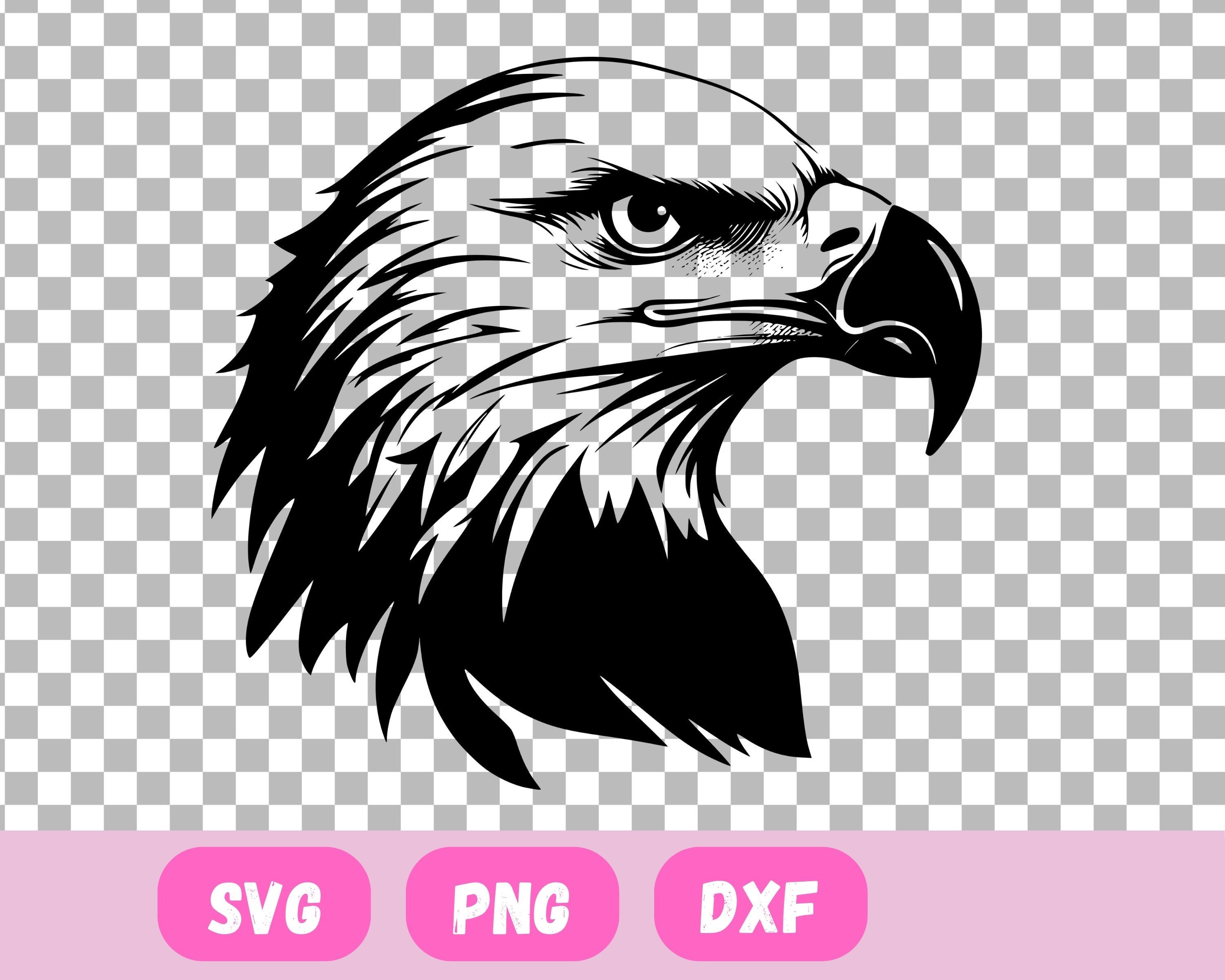 Águila SVG archivos svg para Cricut Eagle Face svg pájaro - Etsy España