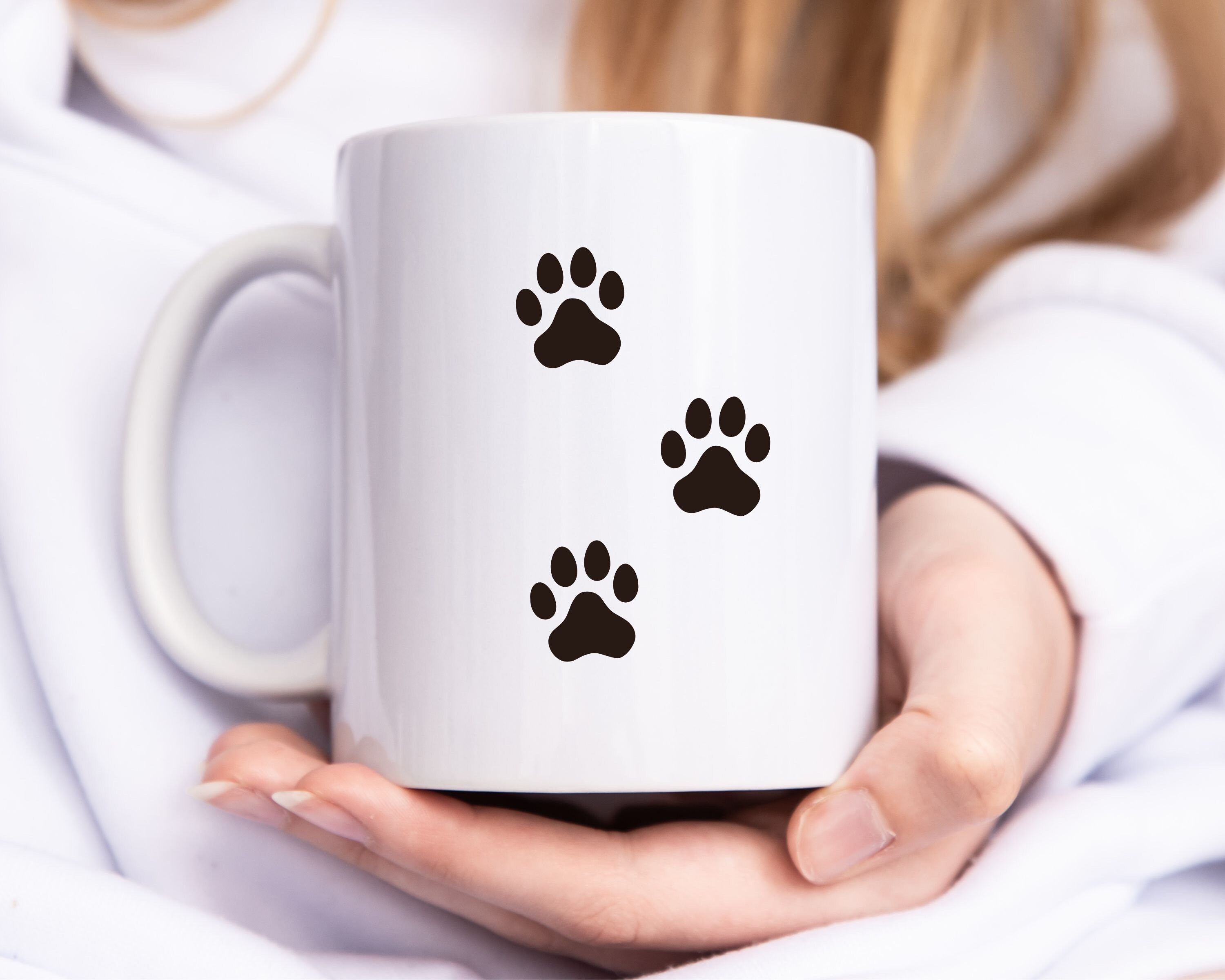 Paw Print Svg Cut Files for Cricut Dog Mom SVG Dog Lover - Etsy