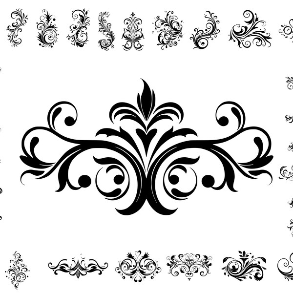 Scroll Svg - Etsy