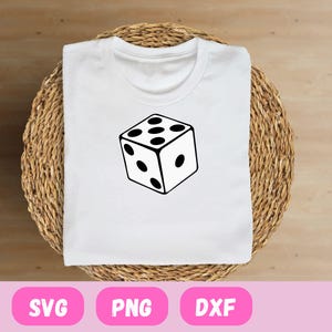 Dice SVG, Dice PNG, Dice Clipart, Cricut Projects, Dice Vector, Dice ...