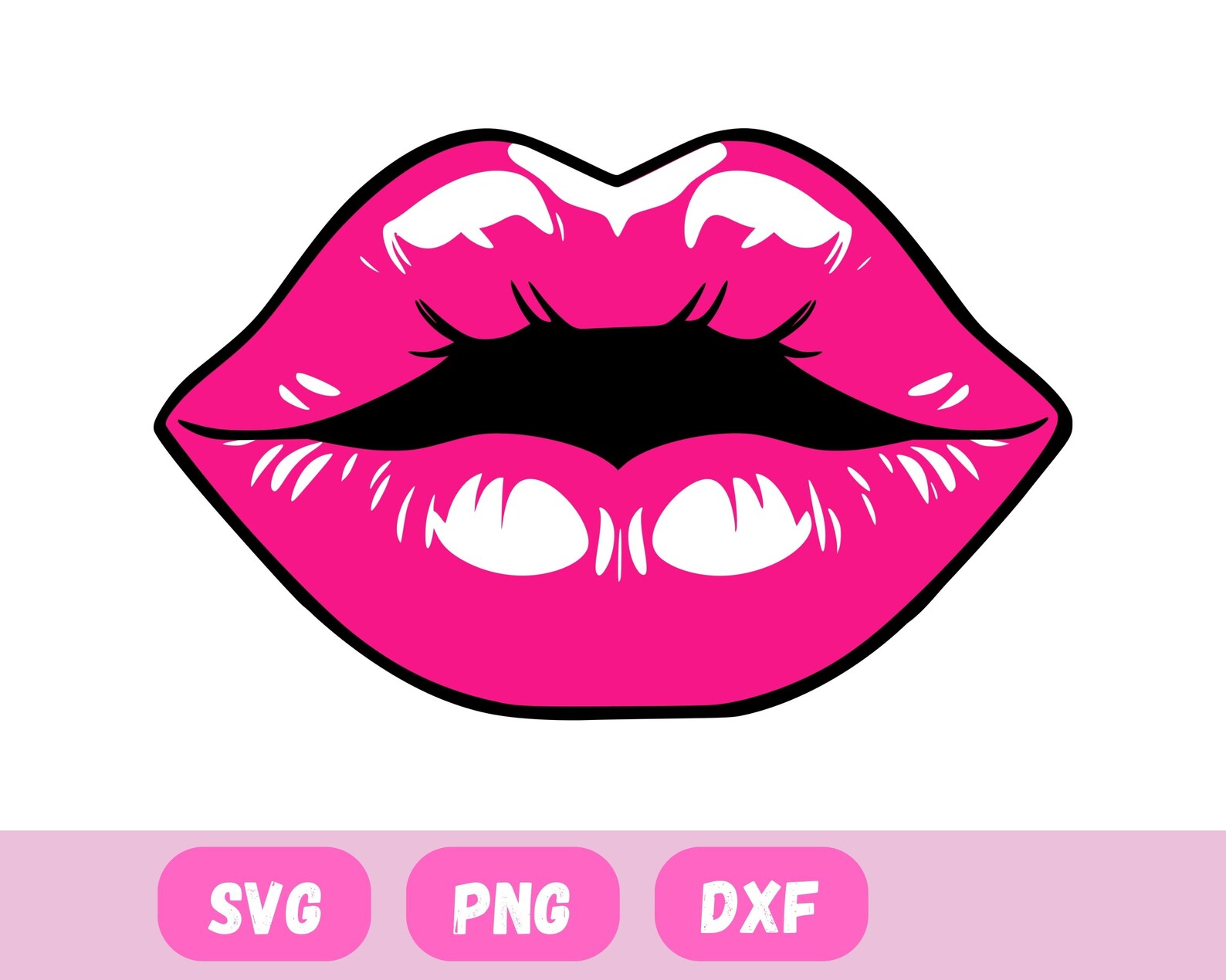 Lips Svg, Pink Lips Svg, Red Lips Svg, Lips Png, Svg Files for Cricut ...