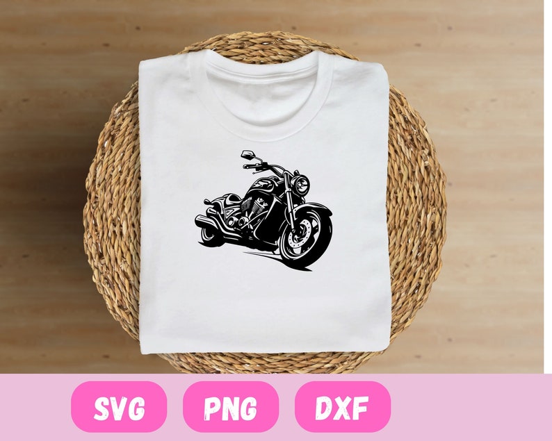 Motorcycle SVG, Svg Files for Cricut, Motorcycle Clipart, Motor Bike ...