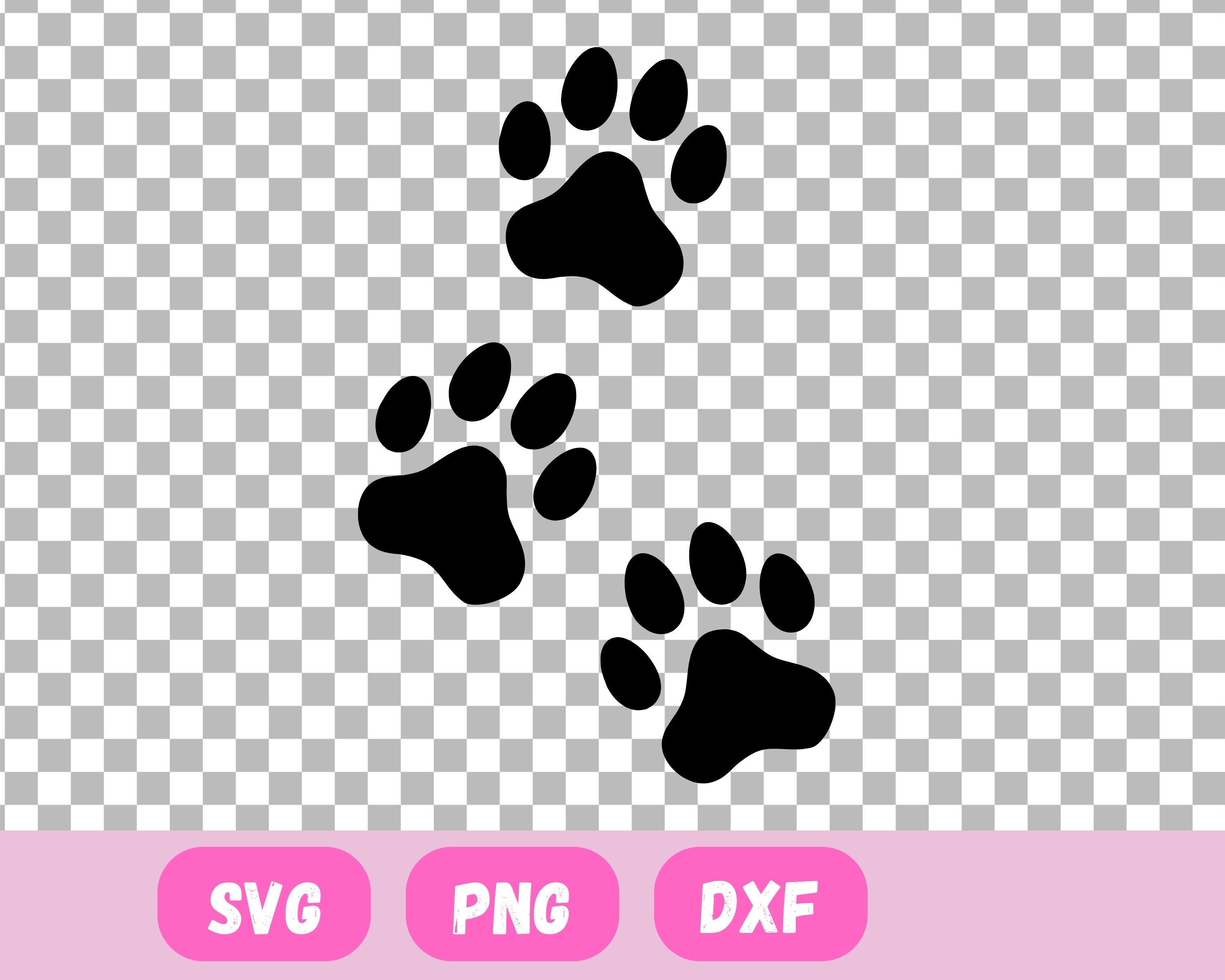 Paw Print Svg Cut Files for Cricut Dog Mom SVG Dog Lover - Etsy