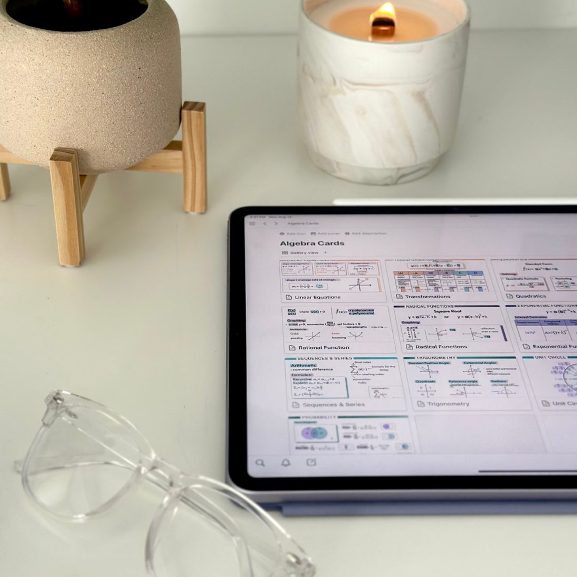 Algebra Note Cards| Formula Sheet| Cheat Sheet - Etsy