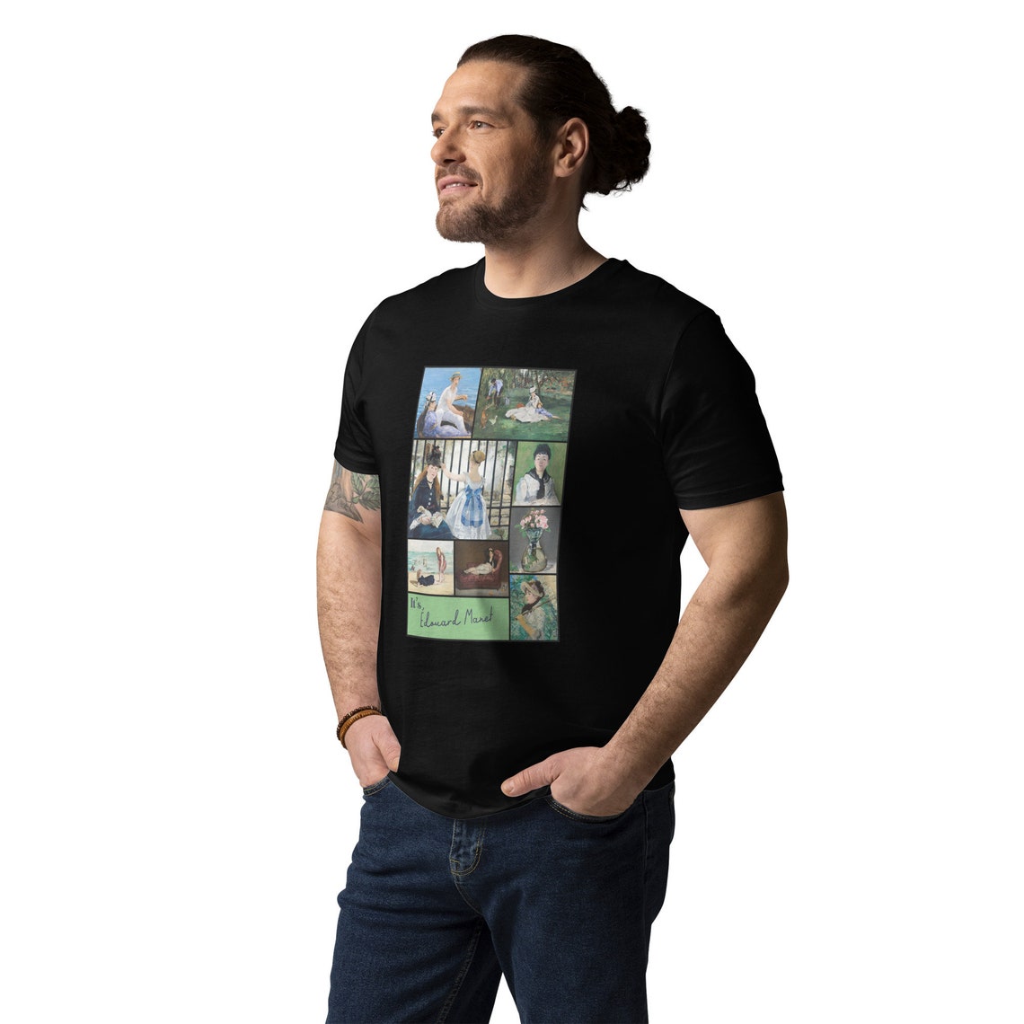 Edouard Manet Parisian Portraits: Art Collage T-shirt Most - Etsy