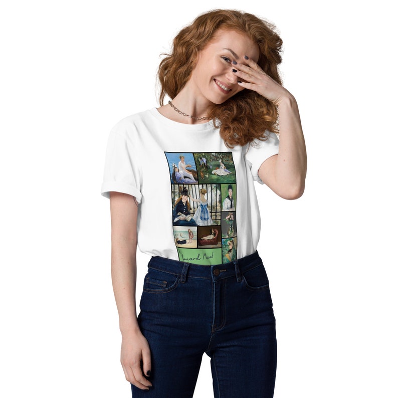 Edouard Manet Parisian Portraits: Art Collage T-shirt Most - Etsy