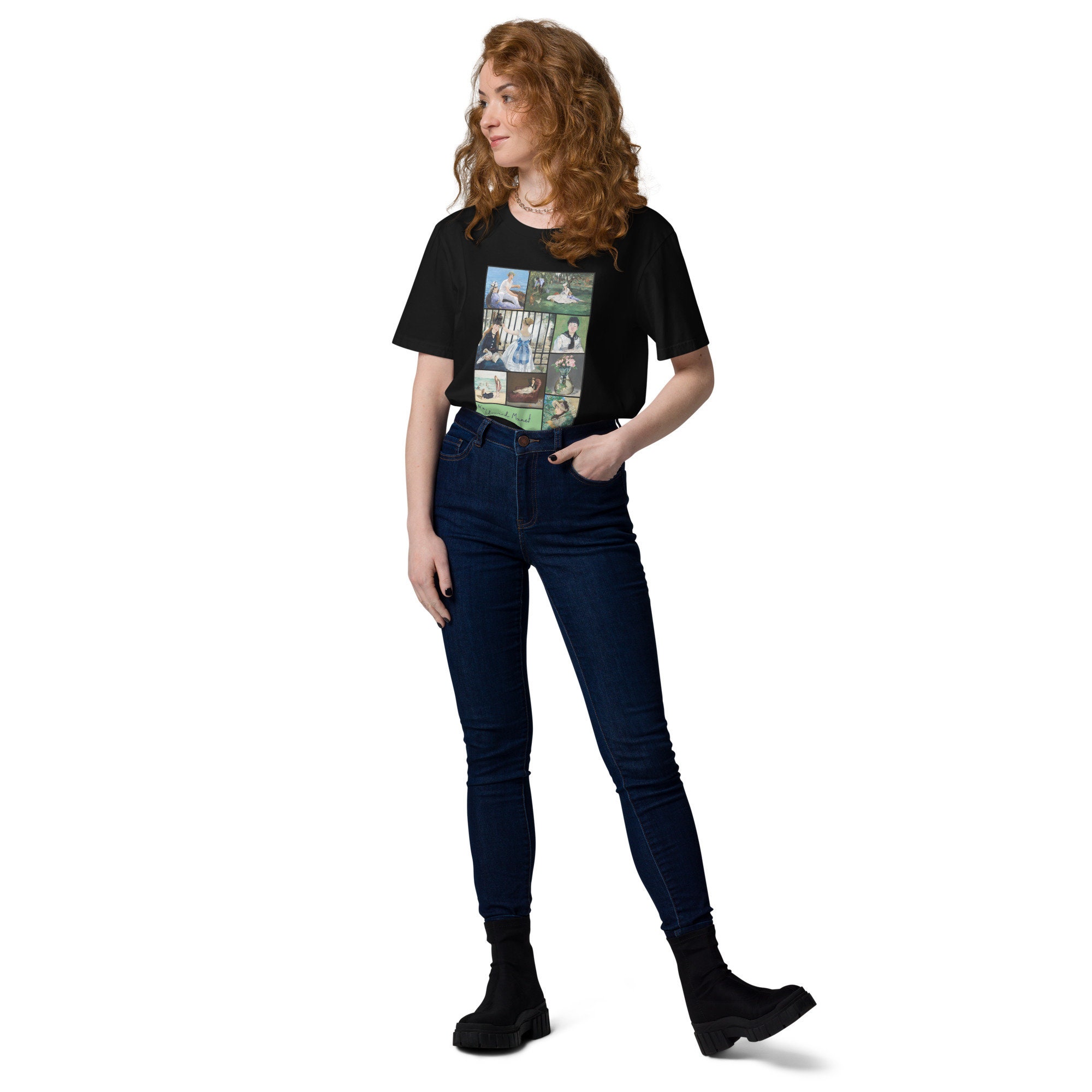 Edouard Manet Parisian Portraits: Art Collage T-shirt Most - Etsy