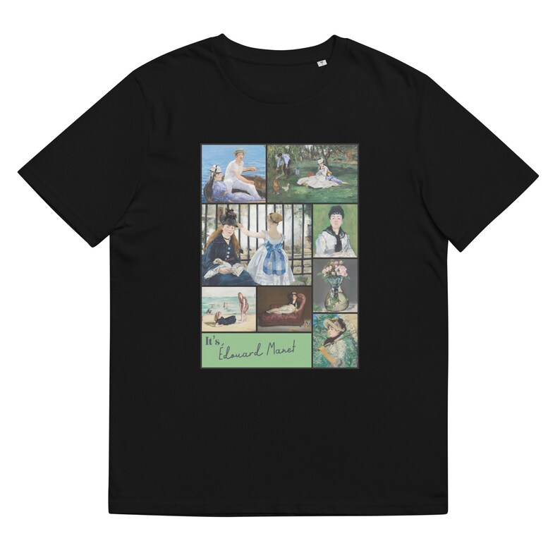 Edouard Manet Parisian Portraits: Art Collage T-shirt Most - Etsy