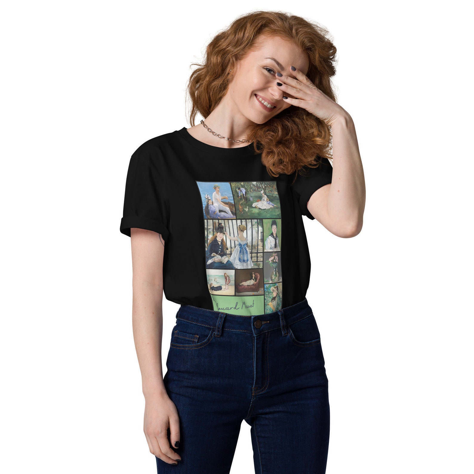 Edouard Manet Parisian Portraits: Art Collage T-shirt Most - Etsy