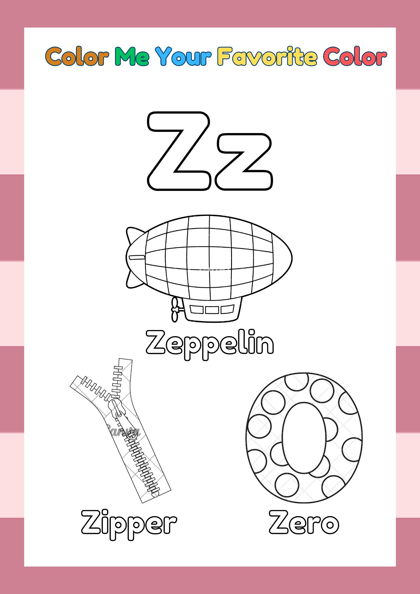 My ABC Coloring Book Letters A-Z Coloring and Tracing - Etsy