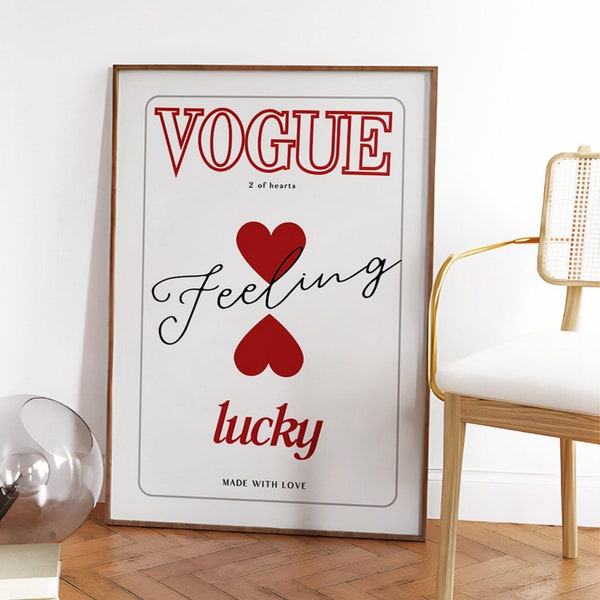 Vouge Poster Wall Art - Etsy