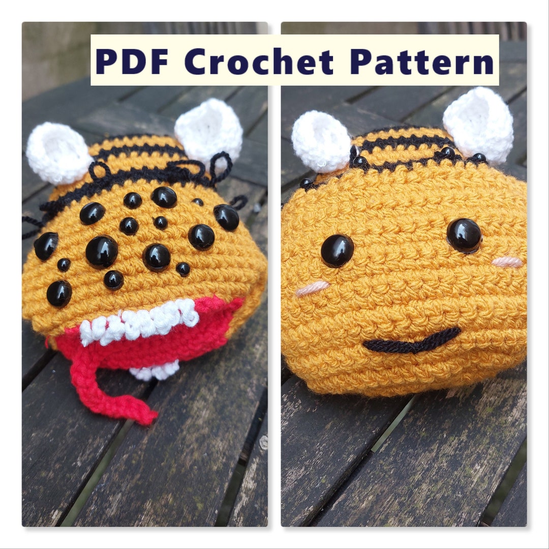 Mimic Bee Crochet Pattern PDF - Etsy