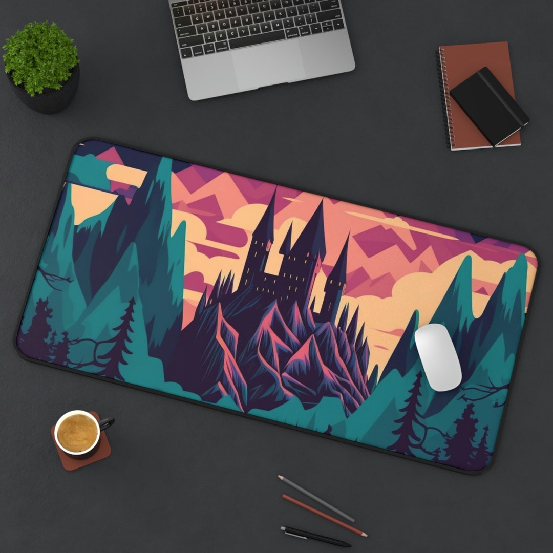 Wizarding Themed Desk Mat - Etsy
