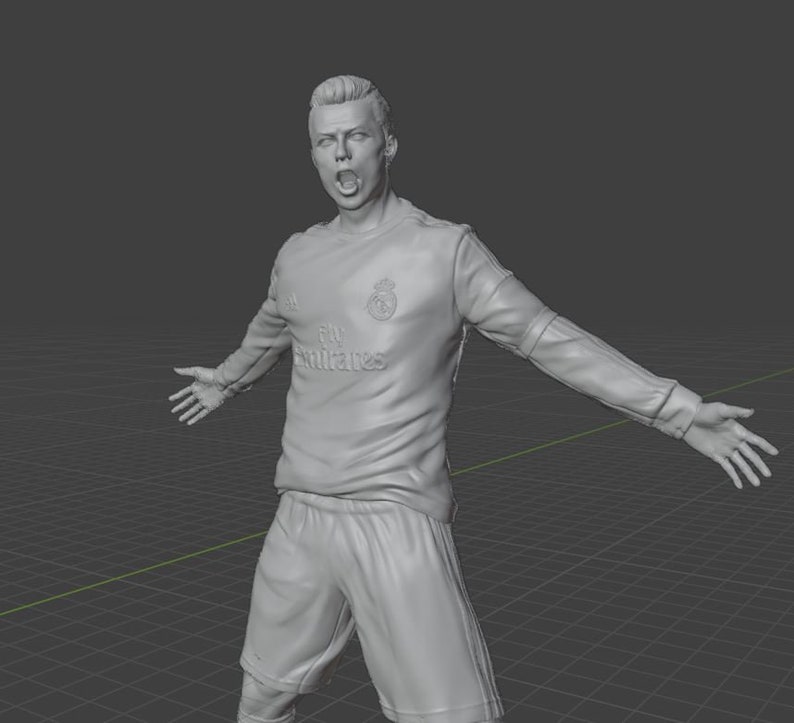 Cristiano Ronaldo 3D Digital Printing STL File for 3D Printers - Etsy