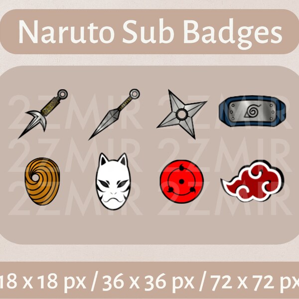 Twitch Emotes Naruto - Etsy