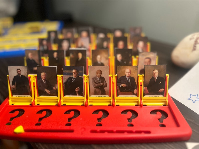 Presidents of the USA Guessing Game Pieces Printable - Etsy