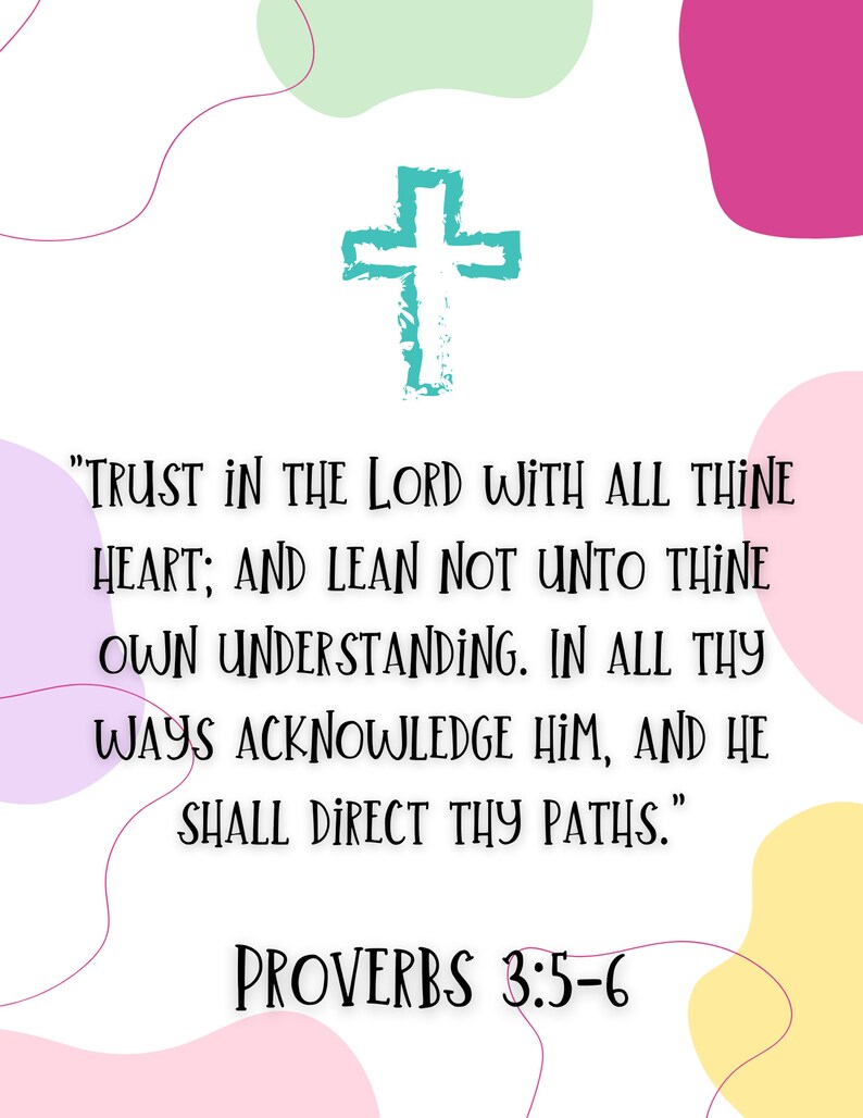 KJV Bible Verse Tracing - Etsy