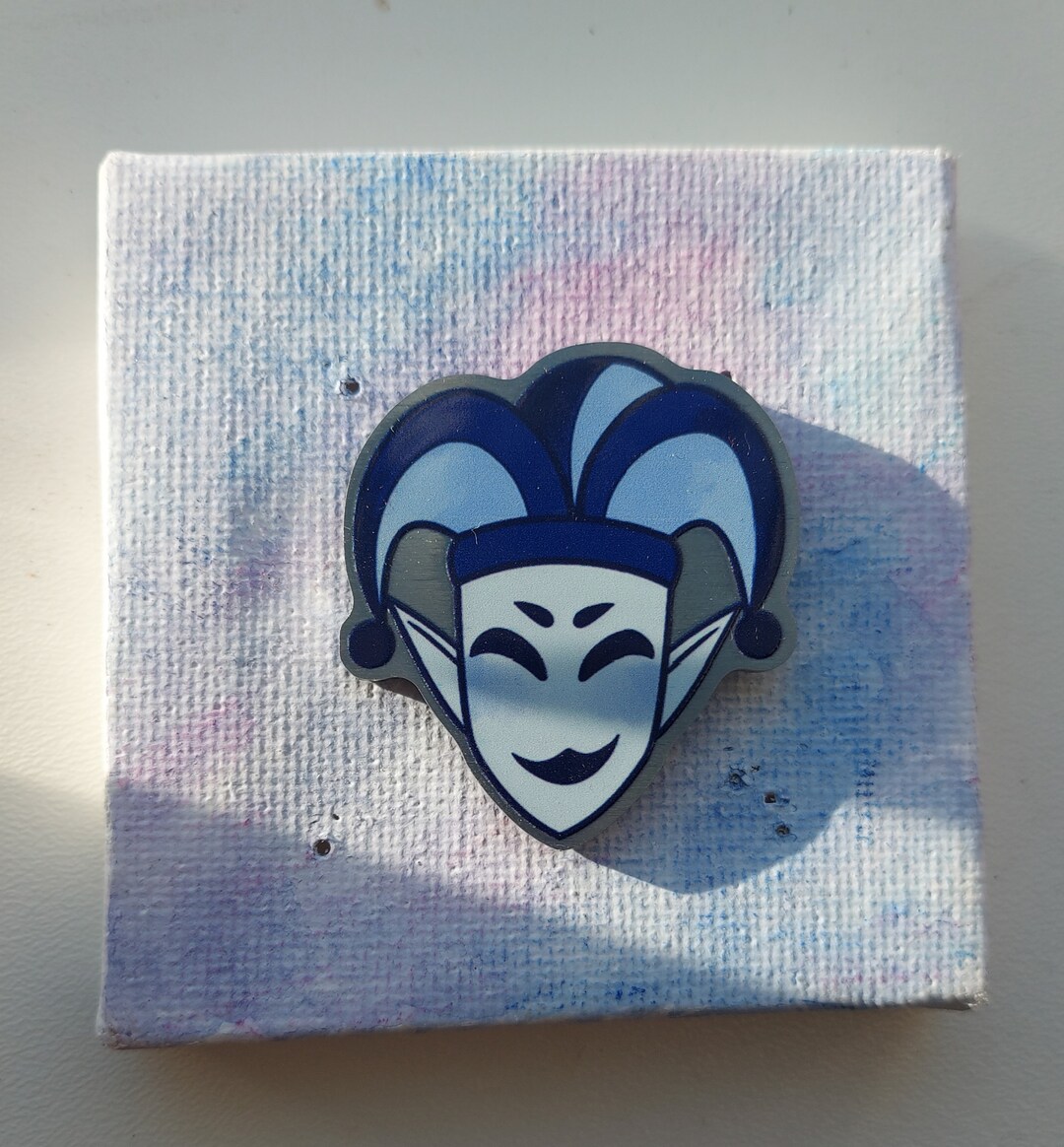 Jester Pin, Lapel and Collar Pin - Etsy