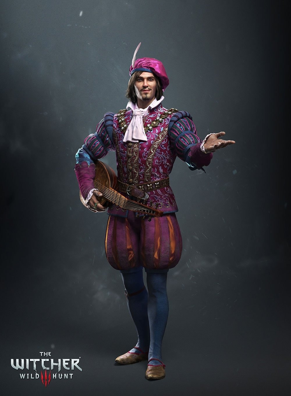 Witcher Dandelion / Jaskier 3d STL Print File - Etsy