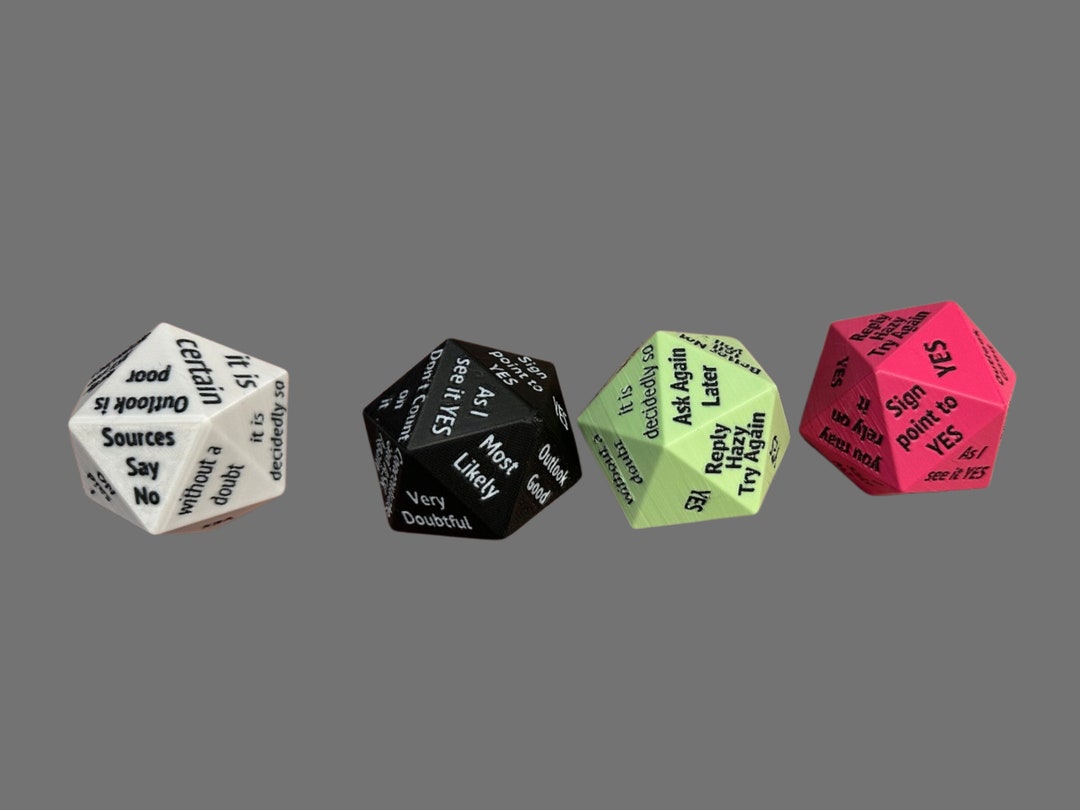 Introducing the Magic 8 Ball Dice: Unleash the Power of Decision-making ...