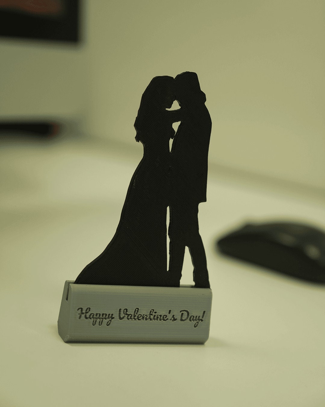 3D Printed Customizable Silhouette - Etsy