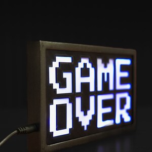 3D Printed 8 Bit Light Box Fixture - Etsy