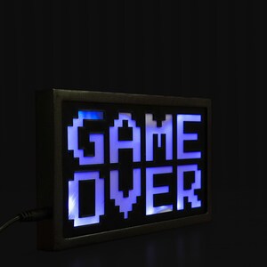 3D Printed 8 Bit Light Box Fixture - Etsy