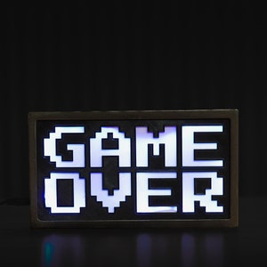 3D Printed 8 Bit Light Box Fixture - Etsy